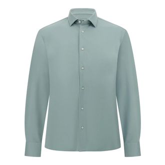 Boggi Milano Homme, Chemises, Vert, Taille: L Polo Piqu&eacute;; Regular Haute Performance
