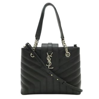 Saint Laurent Pre-owned Quilted Shoulder Bag - - Pre-owned - Damen - Schwarzk - ONE SIZE