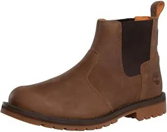 Timberland Homme Bottes Chelsea Mi-Hautes En Cuir Redwood Falls, Medium Brown, 43.5 EU
