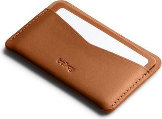 Bellroy Kartenetui (minimalistisches Kartenetui aus Leder mit Platz f&uuml;r bis zu 4 Karten) - Caramel