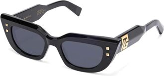 Balmain unisex, Accessoires, Noir, Taille: 51 MM Bps200 A Lunettes de soleil