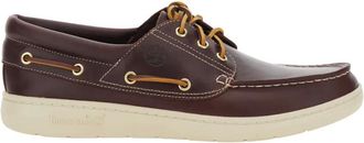 Timberland Homme, Chaussures, Rouge, Taille: 41 1/2 EU Portofino Pier Boat Shoe