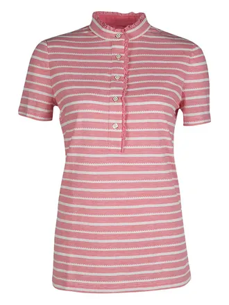 Tory Burch t-shirt à rayures - Rose