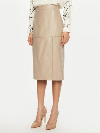 Marella Lederrock Bambino 2513401011 Écru Regular Fit