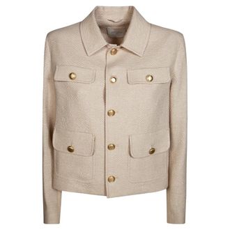 Circolo 1901 Operato Jacket - - Jackets - Damen - Beige - M