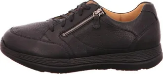 Ganter L&auml;ssiger Schn&uuml;rschuh mit seitlichem Rei&szlig;verschluss - - Shoes - Herren - Schwarzk - 44 EU