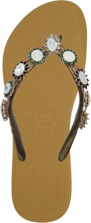 UZURII Slipper & Pantoletten - Pantoffeln Pantoffel Boo Boo - Gr. 35,5 (EU) - in Braun - f&uuml;r Damen