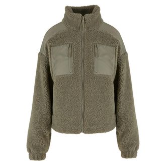 Urban Classics Fleecejacke f&uuml;r Damen (Blassgr&uuml;n)