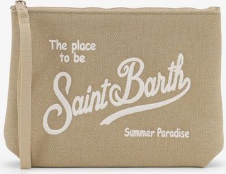 MC2 Saint Barth Aline canvas clutch - MC2 SAINT BARTH - gender_Man