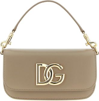 Dolce & Gabbana Femme, Sacs, Gris, Taille: ONE Size 3.5 Crossbody Bag