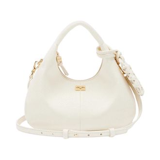 Ganni Femme, Sacs, Blanc, Taille: ONE Size Hobo Mini