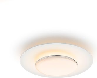 Philips LED SceneSwitch Garnet Deckenleuchte (30 W), LED Leuchte mit drei Dimmstufen und warmwei&szlig;em Licht, LED Beleuchtung mit EyeComfort, wei&szlig;