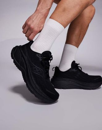 Saucony Hurricane 25 - Lauf-Sneaker in Triple- Schwarz