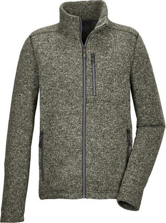 G.I.G.A. DX by killtec Fleecejacke GW 55 MN KNTFLC JCKT Zeitlose Strickfleecejacke, recyceltes Material, Taschen mit Zipper