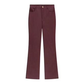 Marciano Cecilia Kunstleder 5 Pocket - - Trousers - Damen - Rot - L