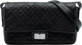 Chanel Sac bandouli&egrave;re matelass&eacute; doccasion - Femme - Pre-owned - Noir - Taille: ONE Size