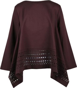 Meimeij Femme, Blouses et Chemises, Rouge, Taille: 40 FR Blouse en molleton
