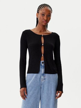 Morgan Strickjacke 252-MIZOR Schwarz Slim Fit