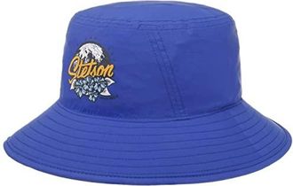 Stetson Chapeau de Soleil Fast Dry Bucket Femme - DEte en Tissu Ete Printemps-ete - L (58-59 cm) Bleu