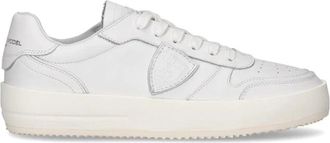 Philippe Model Homme, Chaussures, Blanc, Taille: 40 EU Baskets Basses Nice