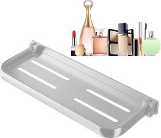 Generic Klappbares Wandregal - Rollenhalter aus Aluminium, schwimmend, f&uuml;r Badezimmer, zusammenklappbar, montiert, f&uuml;r Ausstellung, Nachttisch, K&uuml;che, Toilett