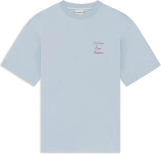 Dr&ocirc;le de Monsieur Homme, Tops, Bleu, Taille: XL Le T-shirt Slogan Calligraphy