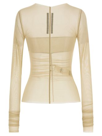 Rick Owens Womens Beige Nylon Shirt