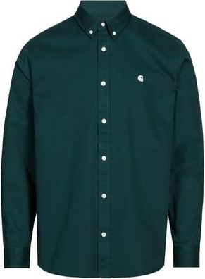 Carhartt Work in Progress Chemise col am&eacute;ricain en coton