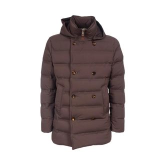 Kired Piumino Hoodo - - Jackets - Herren - Braun - M
