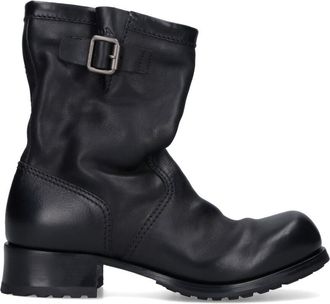 Prada Leather Ankle Boots