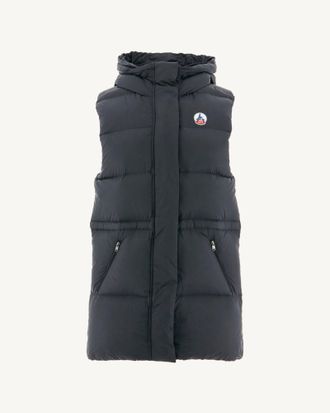 Jott Doudoune sans manche &agrave; capuche Grand Froid Noir Texas 2.0 - Taille XXL