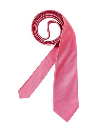 Ascot Herren Krawatte rosa Seide gemustert