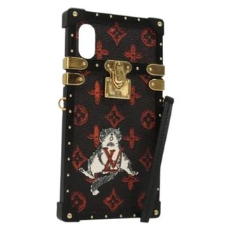 Louis Vuitton &Eacute;tui pour iPhone Pre-owned avec bandouli&egrave;re - Femme - Pre-owned - Noir - Taille: ONE Size