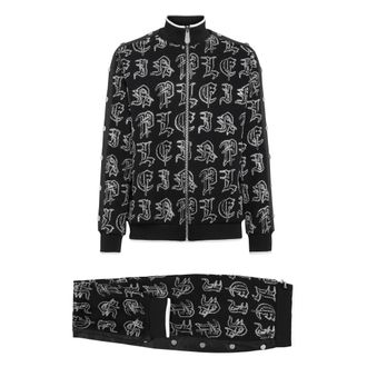 Philipp Plein Gothic Tracksuit - - Jumpsuits & Playsuits - Herren - Schwarzk - 2XL