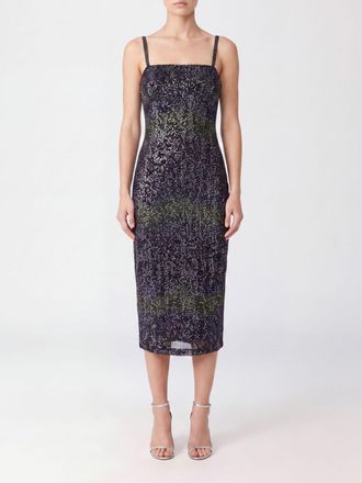 Missoni Robe fourreau midi en lurex avec sequins et encolure carr&eacute;e