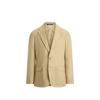 Polo Ralph Lauren Blazer cintr&eacute; en lin m&eacute;lang&eacute;