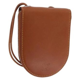Louis Vuitton Portefeuille Nomade Pre-owned en cuir - Femme - Pre-owned - Brun - Taille: ONE Size