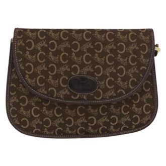 Celine Pre-owned Canvas Umh&auml;ngetasche - - Pre-owned - Damen - Braun - ONE SIZE