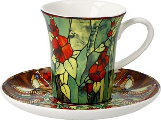 GOEBEL Espressotasse Schmetterlinge Tiffany - Artis Orbis