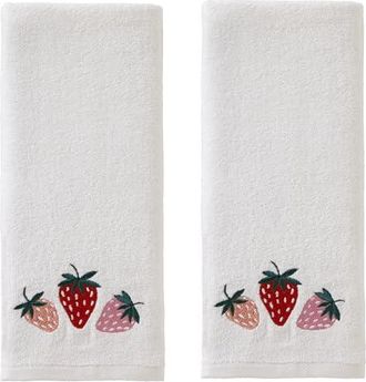 SKL Home Sommer-Erdbeer-Handtuch (2er-Pack)