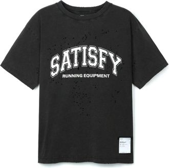 SATISFY Satisfy, Homme, Tops, Noir, Taille: M T-Shirt MothTech