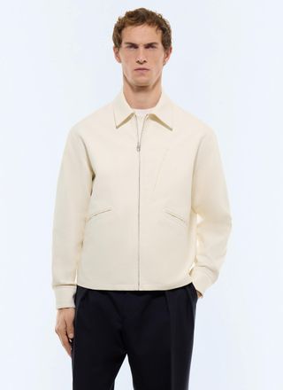 Fursac Blouson en Cavalry twill de coton - Taille XL - Homme