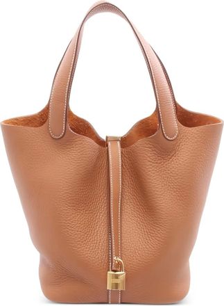 Hermès sac à main Picotin Lock MM (2025) - Marron