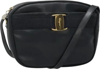 Ferragamo Pre-owned Cuir sacs-ports-paule - Femme - Pre-owned - Noir - Taille: ONE Size