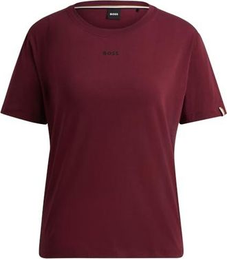 BOSS CI Shirt Pyjama, Dark Red601, XXL aux Femmes