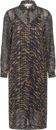 Saint Tropez Femme, Robes, Multicolore, Taille: 40 FR Shifted Strokes Shirt Dress