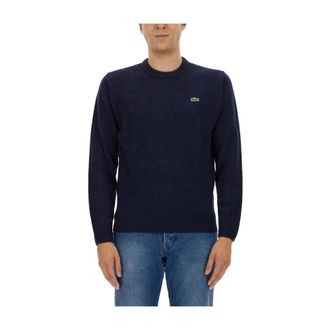 Lacoste Homme, Pulls, Bleu, Taille: L Pull ras du cou
