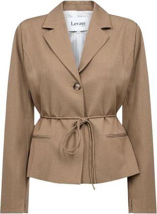 Levete Room Terry Blazer - - Jackets - Damen - Braun - M