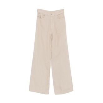 Emporio Armani Femme, Pantalons, Beige, Taille: W25 Wide Pantalons