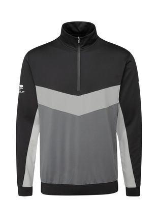 Stuburt Herren Rebhuhn, leichte, feuchtigkeitsableitende Zwischenschicht Pullover, Schwarz, 36-41